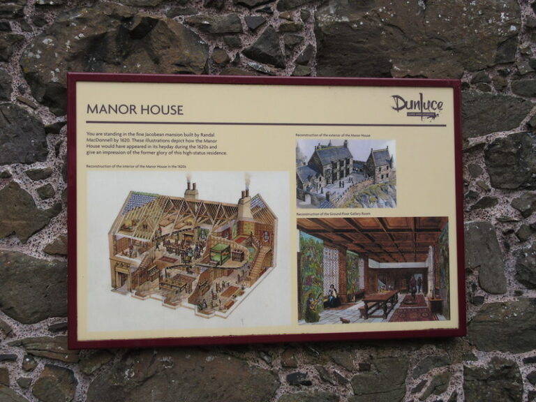 Northern Ireland Castles: Dunluce Castle. History, Facilities and Hours