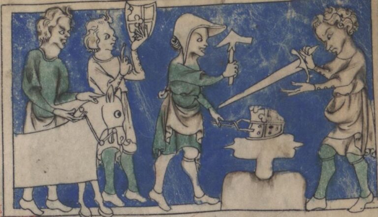 Medieval Occupations and Jobs: Blacksmith. History of Blacksmiths