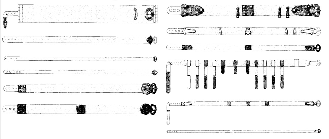 Medieval Clothing: Buckles. History of the buckle, types and styles.