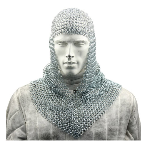 Medieval Armour: Mail Coif. Types of mail coifs, Facts and History